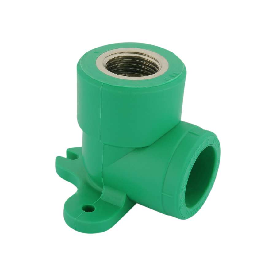 PPR Pipes & Fittings: Female Wall Plate 25 x 1/2" PPR PN25