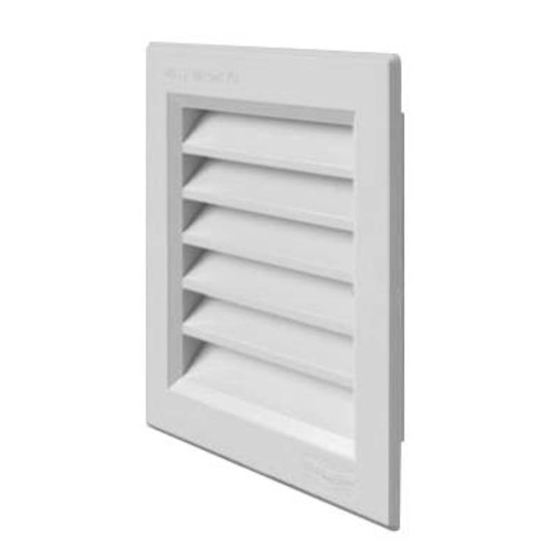 General Hardware: White Square Grille