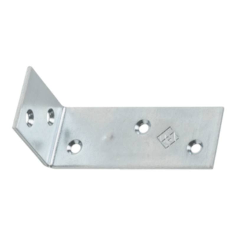 General Hardware: Galvanised Steel HD Corner Brace 100mm x 75mm x 30mm
