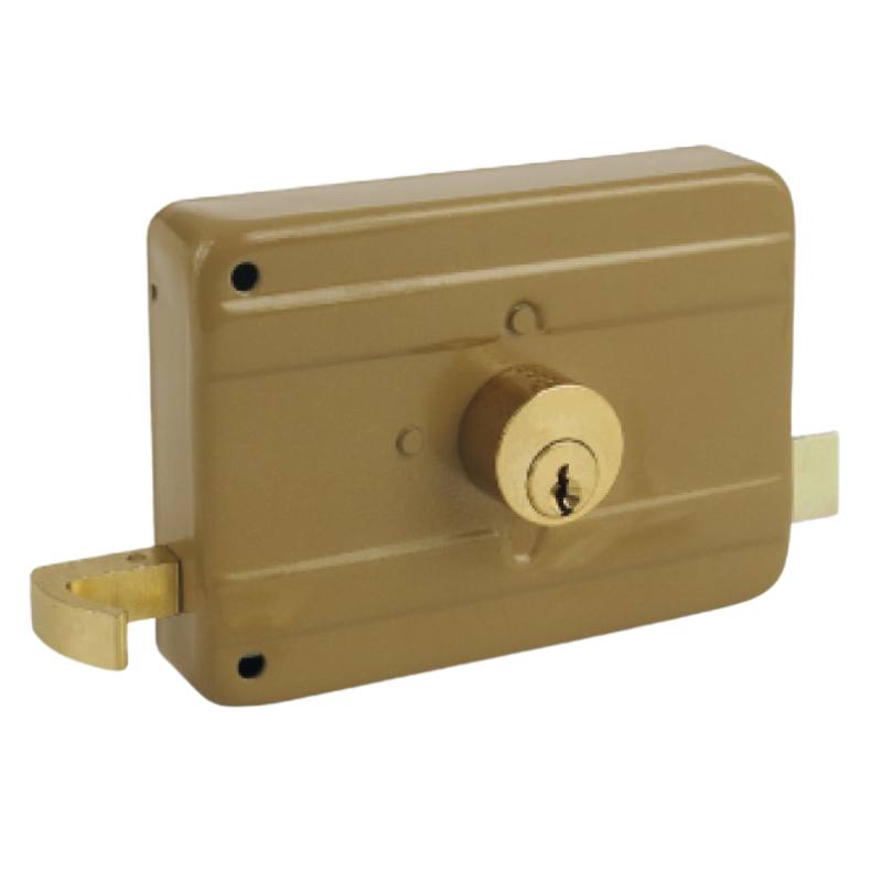 Door Locks & Padlocks: Lock with Key 60mm Fixed Right Hand