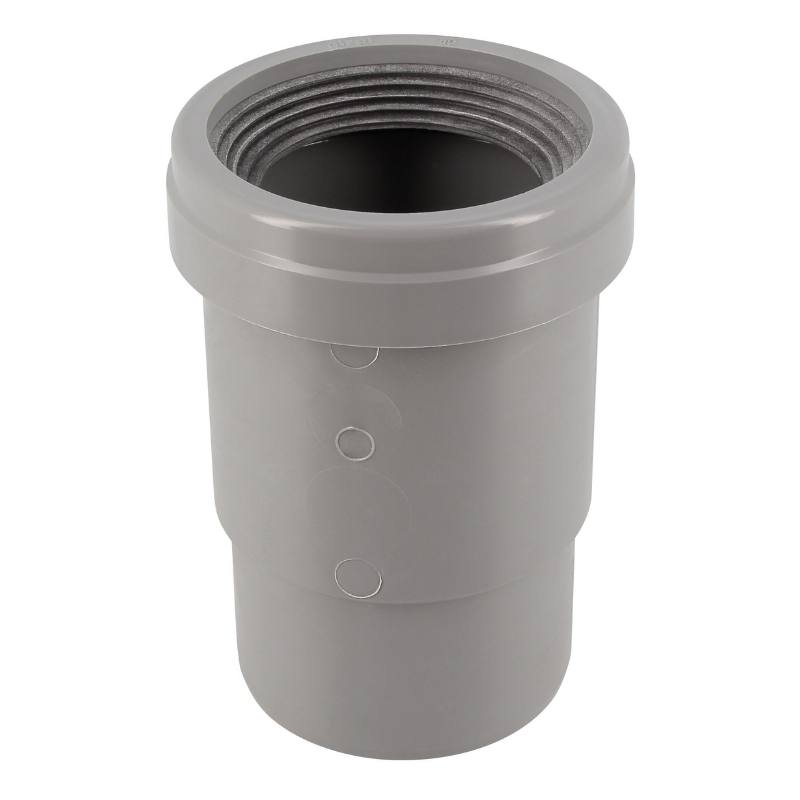 Drain Pipes & Fittings: Socket PVC 110mm Grey