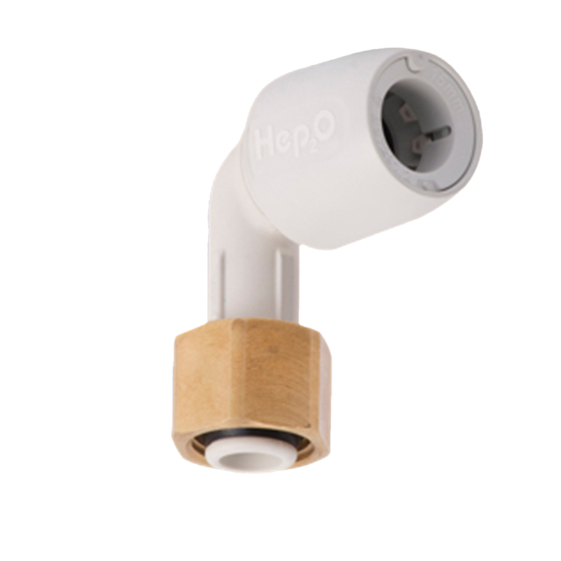 Acorn Push Fit System: Bent Tap Connector 15mm